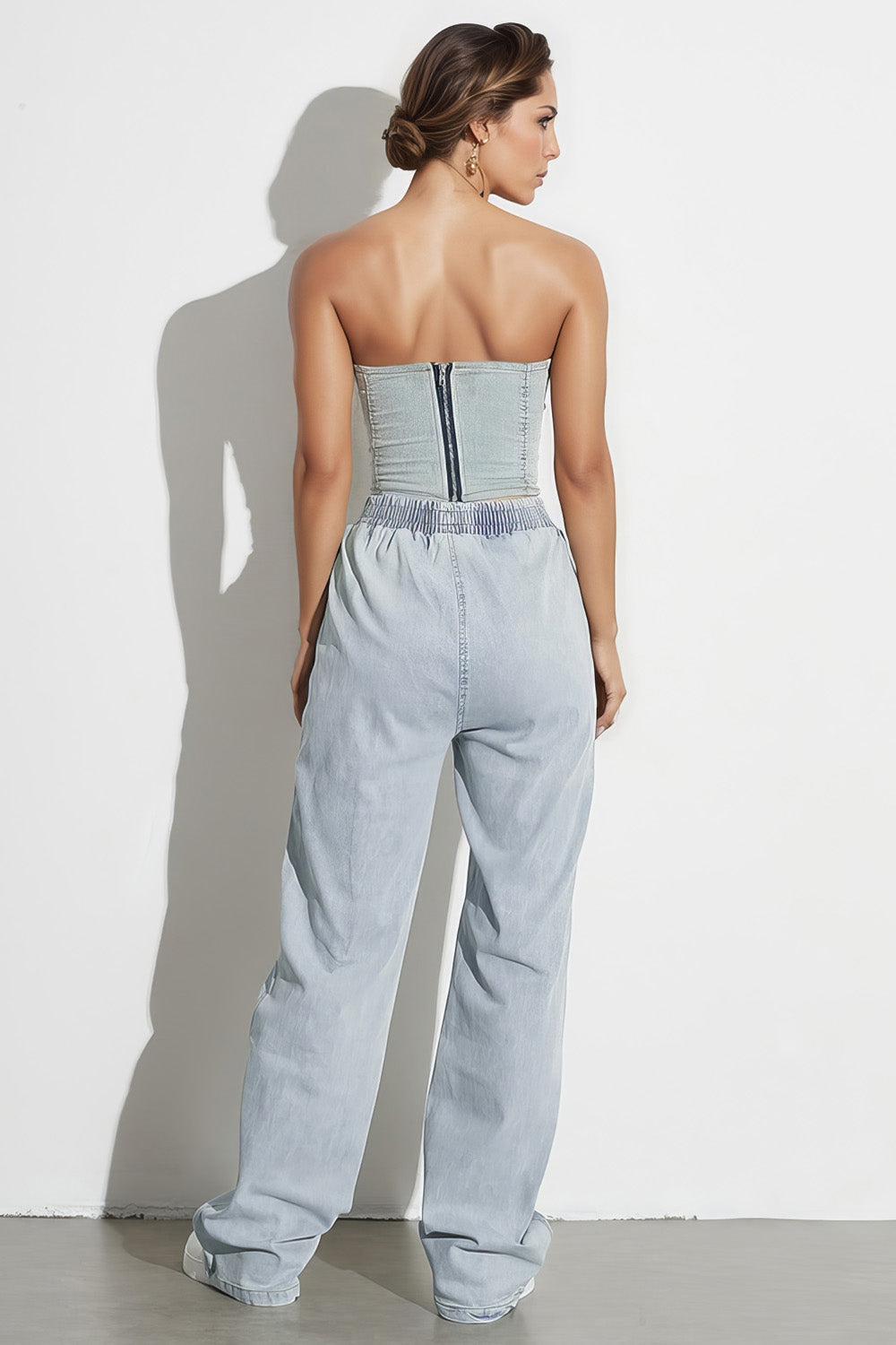 Denim 2-Piece Set - Blue – NSBUA